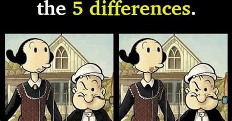 Can You Spot The 5 Differences Test Your Observation Skills With This Classic Puzzle Yohanpost