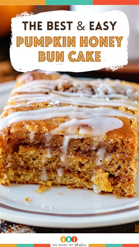 Easy Pumpkin Honey Bun Cake Recipe Pumpkin Recipes Dessert Moist