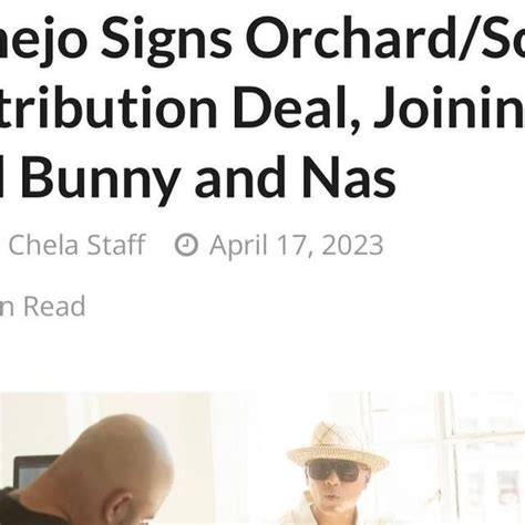 Conejo Trix 🤘🏽 Signs Orchard Sony Distribution Deal R Calibanging