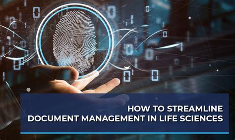 How To Streamline Document Management In Life Sciences