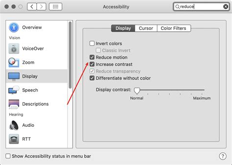 Macbook Pro Reduce Motion But Reserve 3 Finger Swipe Up Mission