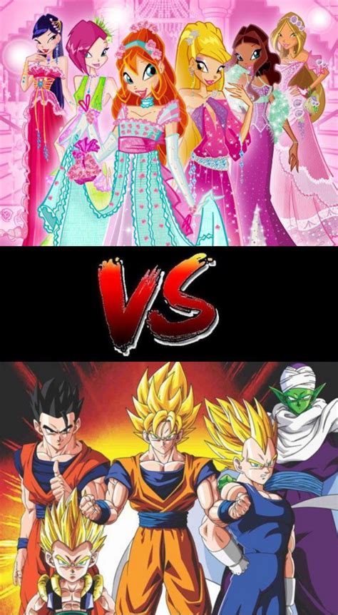 Winx Club Vs Dragon Ball