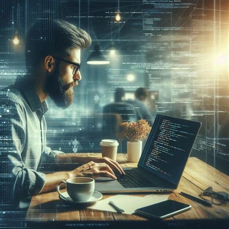 Focused Software Developer Premium Ai Generated Image Focused Software Developer Premium Ai Generated Image