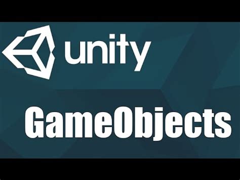Unity3d GameObjects YouTube