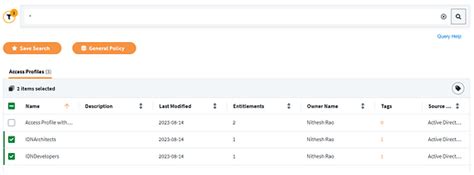 How To Fetch All Access Profiles In A Tenant With A Search Query Isc