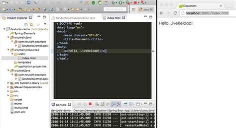 Spring Boot DevTools简介 Mongoose House