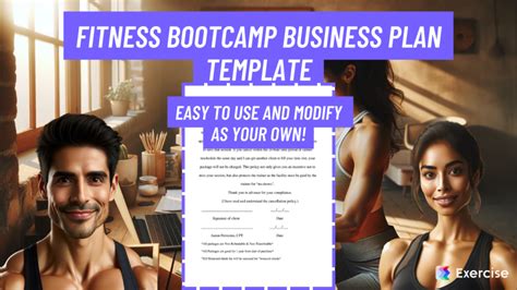 Fitness Bootcamp Business Plan Template Free