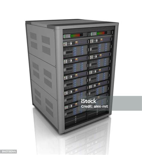 흰색 위에 서버 저장소 데이터베이스 아이콘입니다 3 차원 일러스트 레이 션 네트워크 서버에 대한 스톡 사진 및 기타 이미지 네트워크 서버 타워 하드 드라이브 Istock