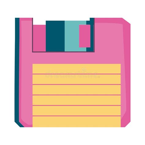 Flat Retro Diskette Stock Vector Illustration Of Design 273206817 Flat Retro Diskette Stock Vector Illustration Of Design 273206817