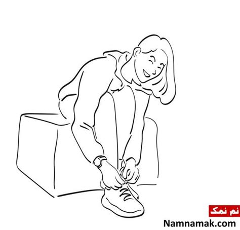 نقاشی ورزش سالمآسان و سخت برای کودکان و دانش آموزان