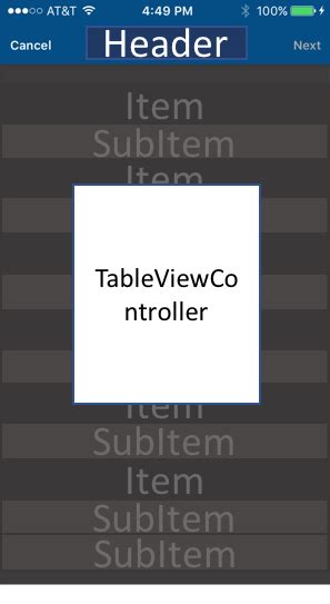 Ios Cant See Content From View Controller Under Navigation Controller Stack Overflow