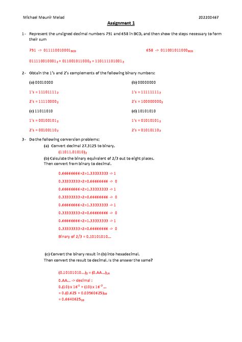 assignment 1 2 no i don t have michael mounir melad 202200467
