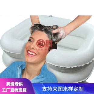 折叠便携老人家用洗头盆平躺孕妇产妇月子卧床上移动充气洗头神器 阿里巴巴
