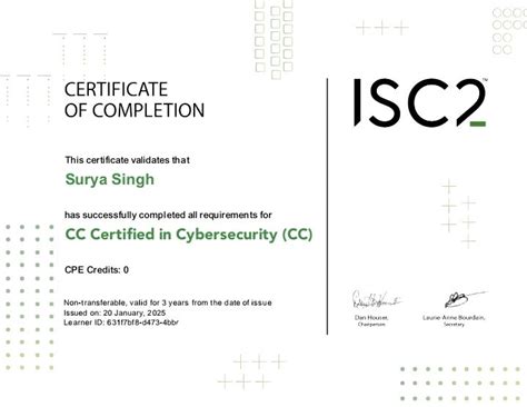 Surya Dev Singh On Linkedin Just Finished The Course “certified In