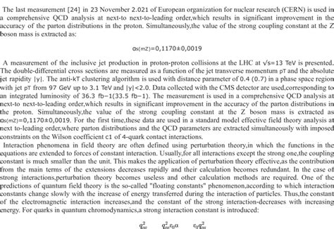 Strong Coupling Constant As A Function Of The Energy Download