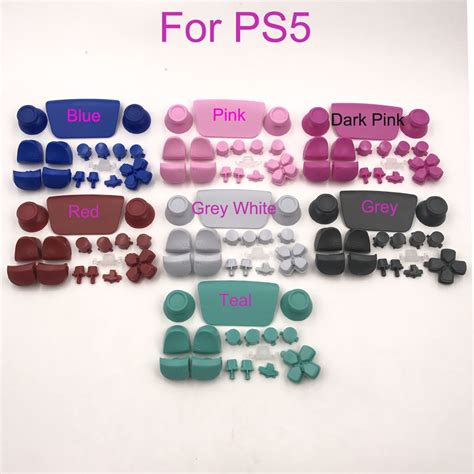 For Ps5 Controller V1 0 Bdm 010 Full Set Buttons Thumbstick L1 R1 L2 R2 Triggers Dpad Mod For