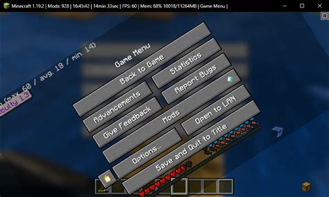 Which Mod Makes My Menu Warped R Fabricmc