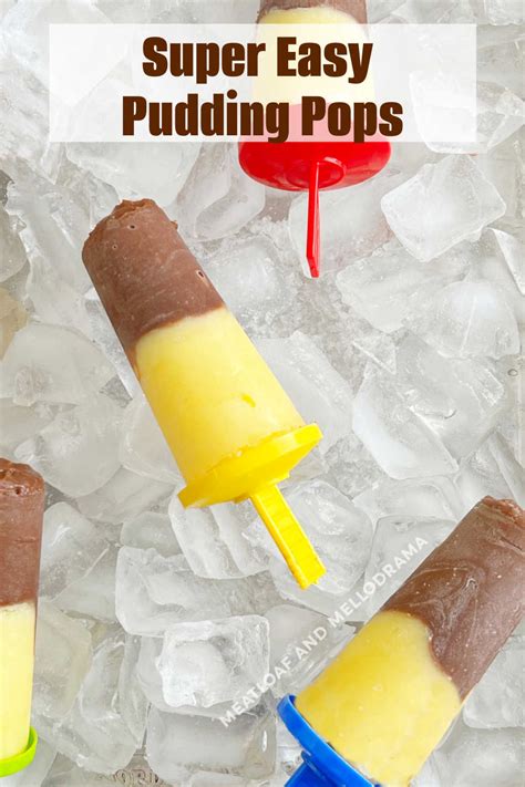 Easy Pudding Pops At James Marts Blog
