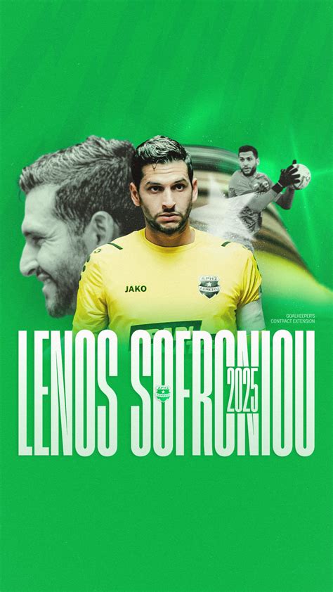 Agreement Renewal For Lenos Sofroniou Aris Limassol