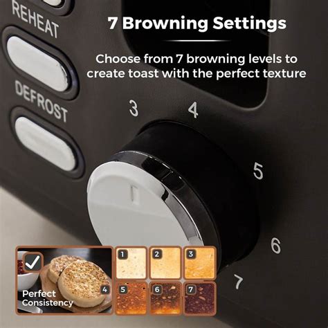 Tower Infinity Ombre Copper 2 Slice Toaster Uk Plug Roov