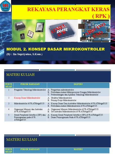 Modul 2 Konsep Dasar Mikrokontroler Pdf