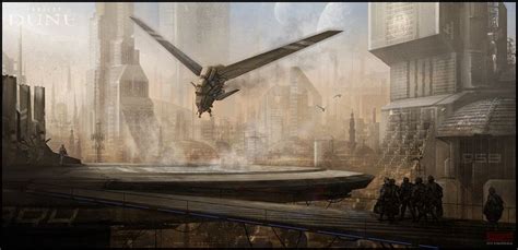 Mark Molnar Portfolio Project Dune Concept Art Dune Art