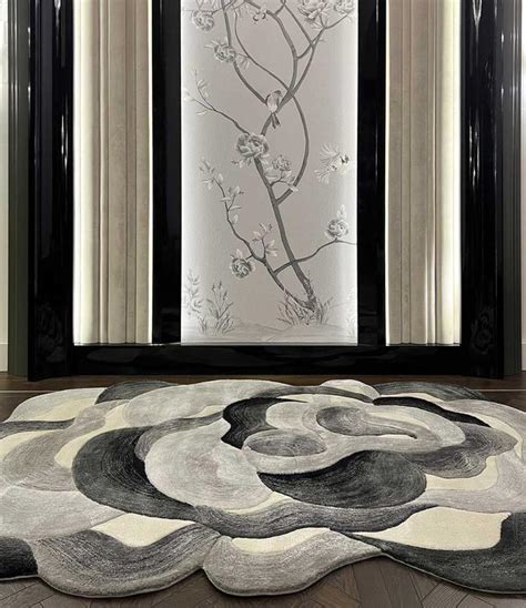 Cell 001 A Özel Tasarım Tuft Halı 160cm X 230cm Siyahandgri 104162