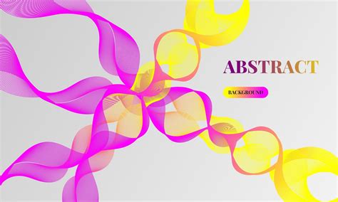 Abstract Background Vector With Dynamic Waves Vector Art At Vecteezy
