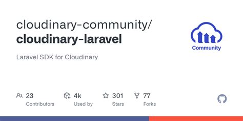Github Cloudinary Communitycloudinary Laravel Laravel Sdk For
