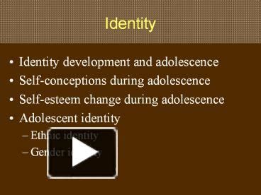 Identity Presentation Free To Download