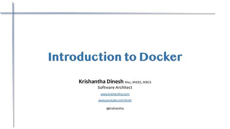 Introduction To Docker Speaker Deck Introduction To Docker Speaker Deck