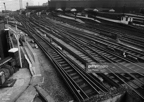 A View Across The Railway Lines At Waterloo Station London 3rd