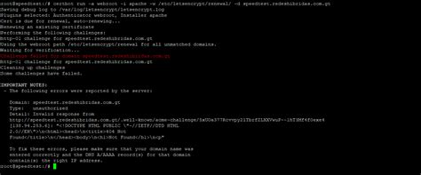 Problems Renew Certificate Letsencrypt Help Lets Encrypt Community Support