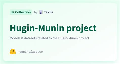 Hugin Munin Project A Teklia Collection