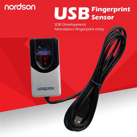Attendance Fingerprint Entry High Speed USB Fingerprint Sensor With Sdk Fingerprint Sensor And