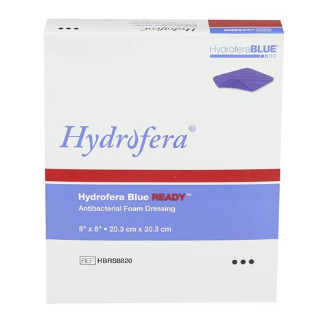 Hydrofera Llc Hbrs8820 Hydrofera Blue Ready Non Border Foam Dressing