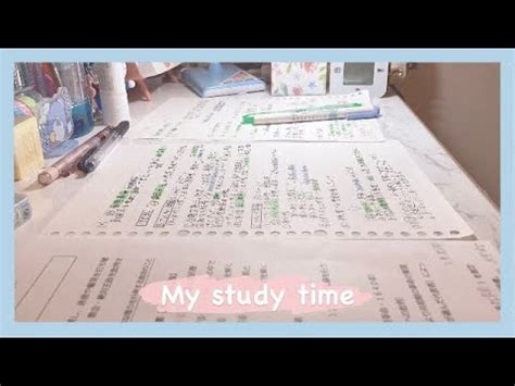 ☀️🌱学校終わりの一日勉強時間my Study Time🕐☑️洋楽勉強 Youtube