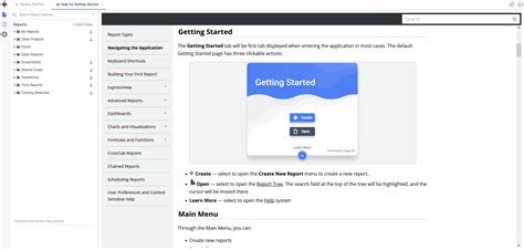 user preferences and context sensitive help logi analytics