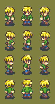 Rpg Maker Vx Ace Sprite Sheet Template Boobarn