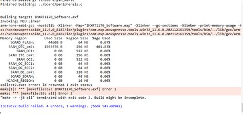 Imxrt1170 Evk Debugging Started Failing With The Message Target