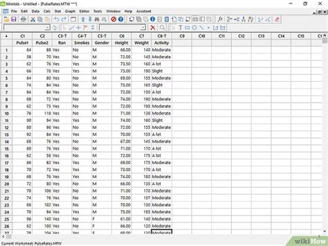 Come Usare Minitab Con Immagini Wikihow