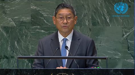 រដ្ឋមន្ត្រីក្រសួងការបរទេសកម្ពុជាថ្លែងសុន្ទរកថាក្នុងកិច្ចប្រជុំកំពូលស្តីពីអនាគតនៅស្នាក់ការអង្គការ