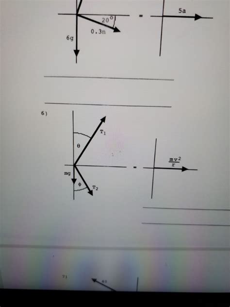 Solved D Write The Scalar Equations For Each Of The