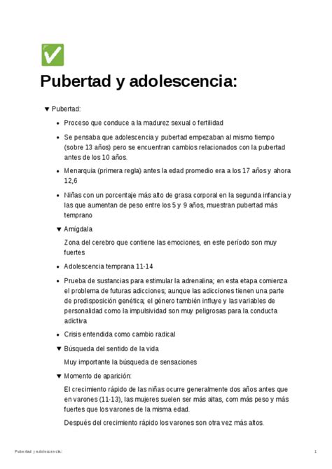 Tema 54 Desarrollo Fisico Y Psicomotor Pubertad Adolescenciapdf
