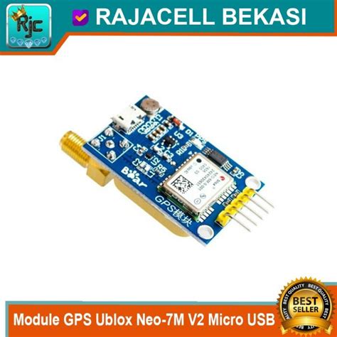 Jual Module Gps Ublox Neo 8n V2 Neo 8m Micro Usb Double Antena For
