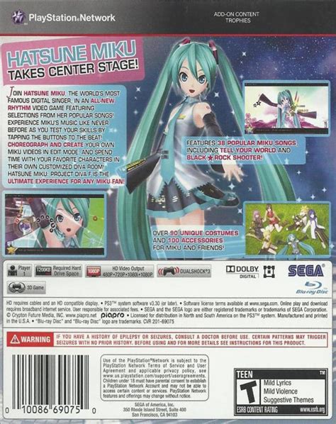 Hatsune Miku Project Diva F Gameplanet
