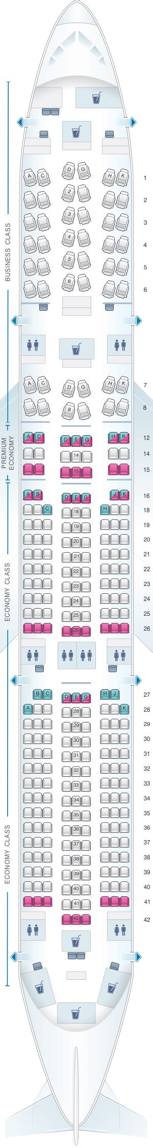 Lufthansa Seating Chart