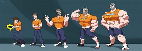 Muscle Morph Transformation