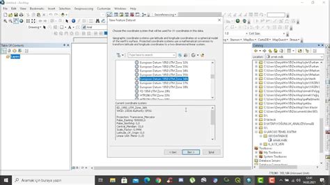 Arcgis Temel Eğitim 3 Bölüm Geodatabase Feature Dataset Ve Feature