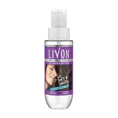 Livon Anti Frizz Serum For Rough And Dry Hair 50 Ml Livon Anti Frizz